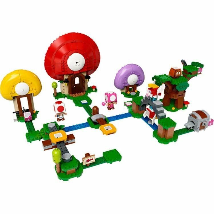 Конструктор унисекс LEGO Super Mario Global Studios, Охота за сокровищами Марио и Тоада, Расширенные уровни, 71368