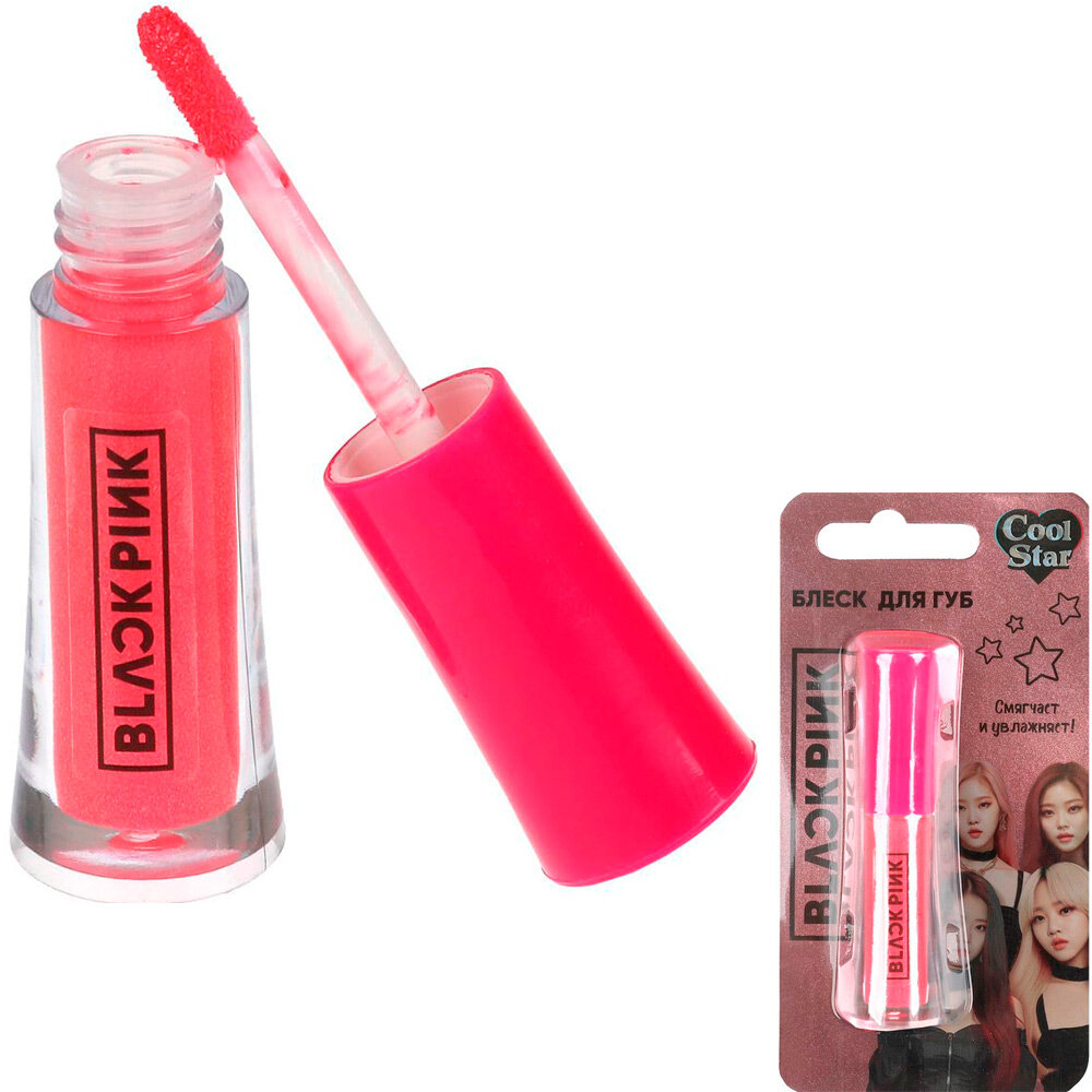 Блеск для губ детский Cool Star розовый, 5 мл, возраст от 5 лет 381936