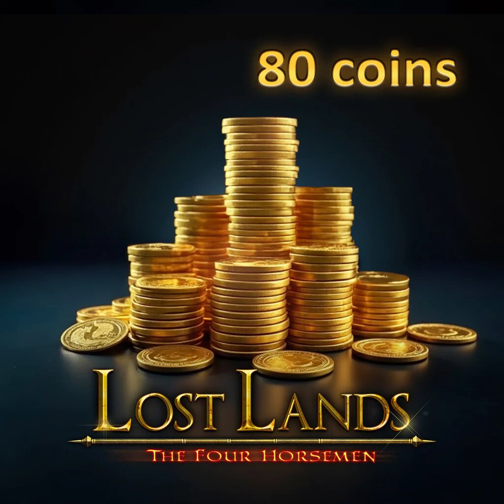 Виртуальная валюта Lost Lands 2: The Four Horsemen - 80 монет, для PlayStation, Турция