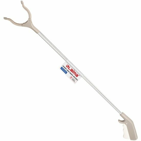 Захват Laima для сбора мусора и предметов рычажный, 83 см, палка-хваталка