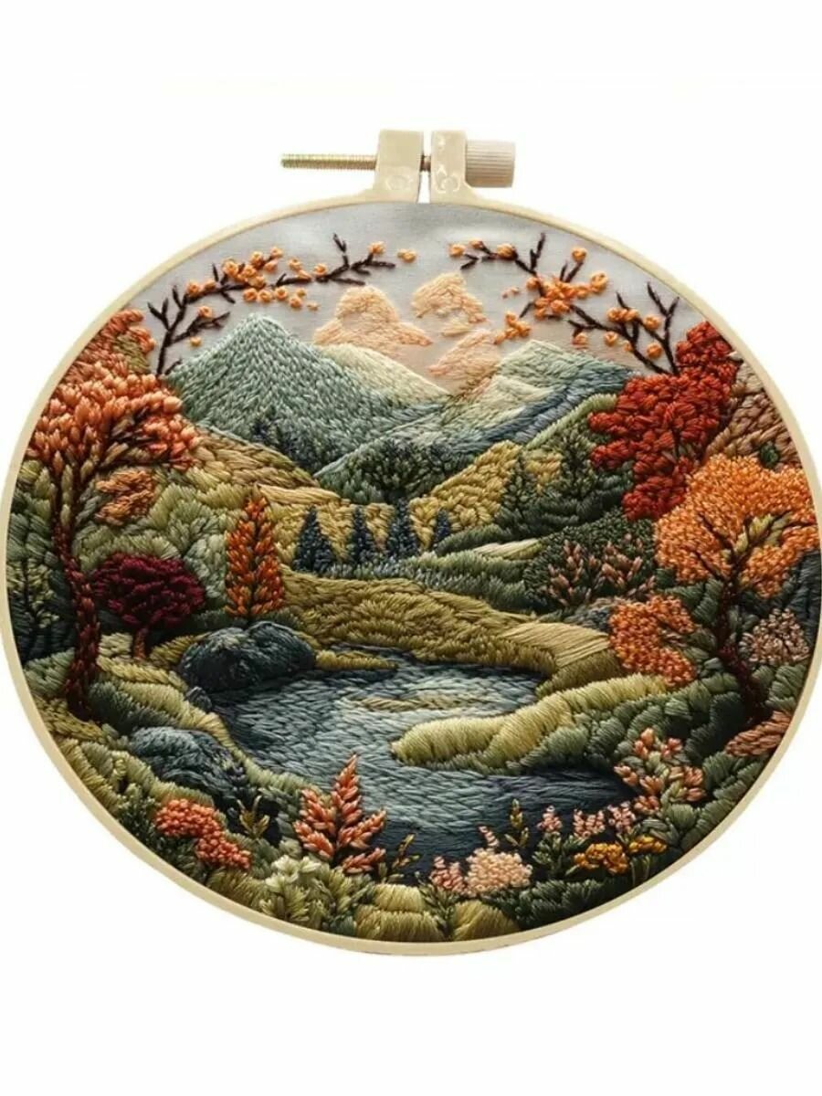 Вышивка гладью набор