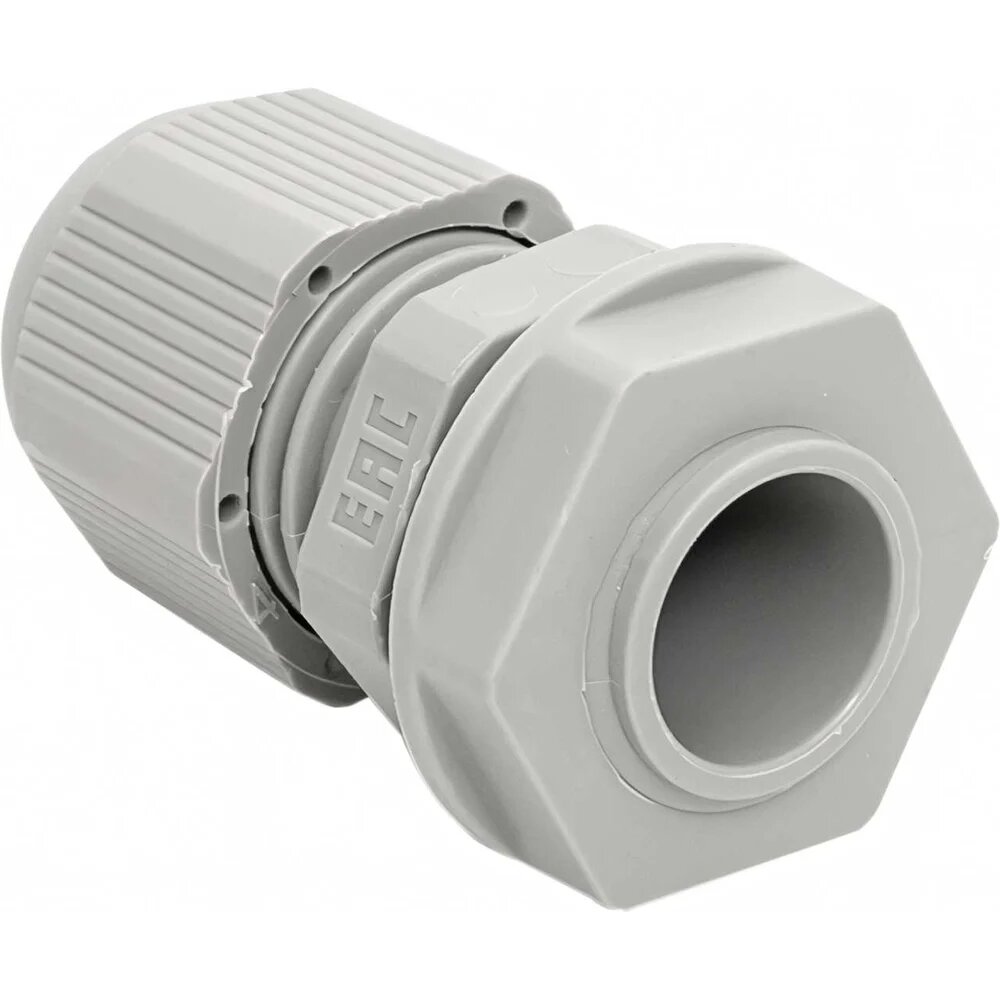 Сальник EKF PROxima PG9, IP54, d отверстия 16 мм, d провода 4-8 мм, 20 штук plc-pg-9-r, технические — фото 1