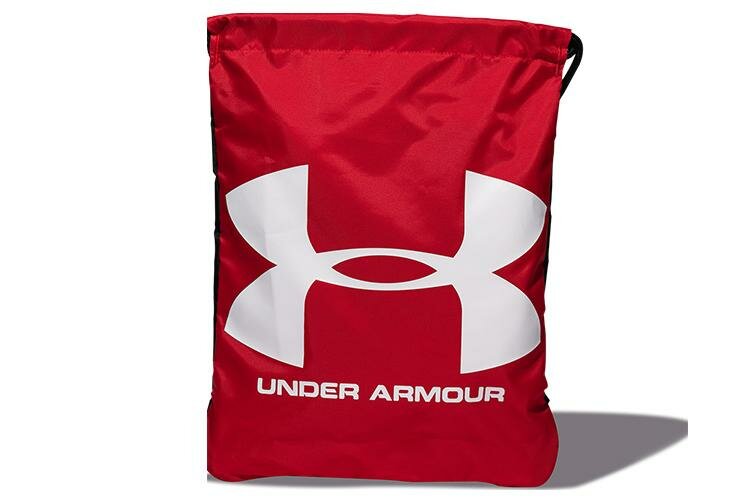 Спортивный рюкзак унисекс Under Armour Regular из полиэстера, красный