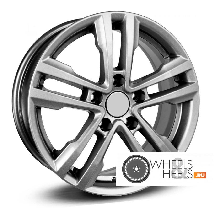 Диск автомобильный литой Carwel Аллаки 16x6.5 5x108 et50 dia63.35 Серебристый