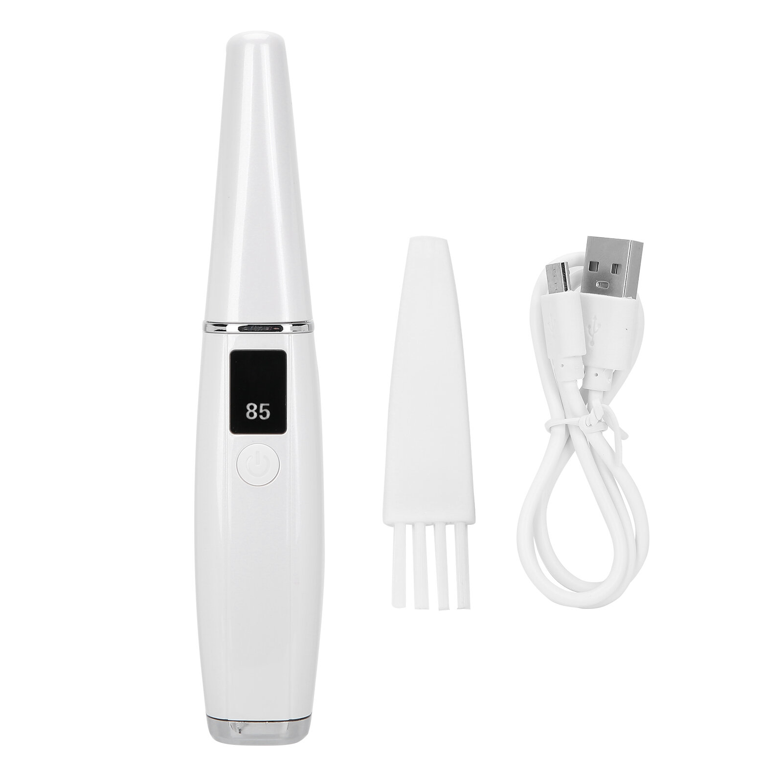 Электрические щипцы для завивки ресниц с подогревом, долговечные двухтемпературные электрические щипцы для завивки ресниц, белые