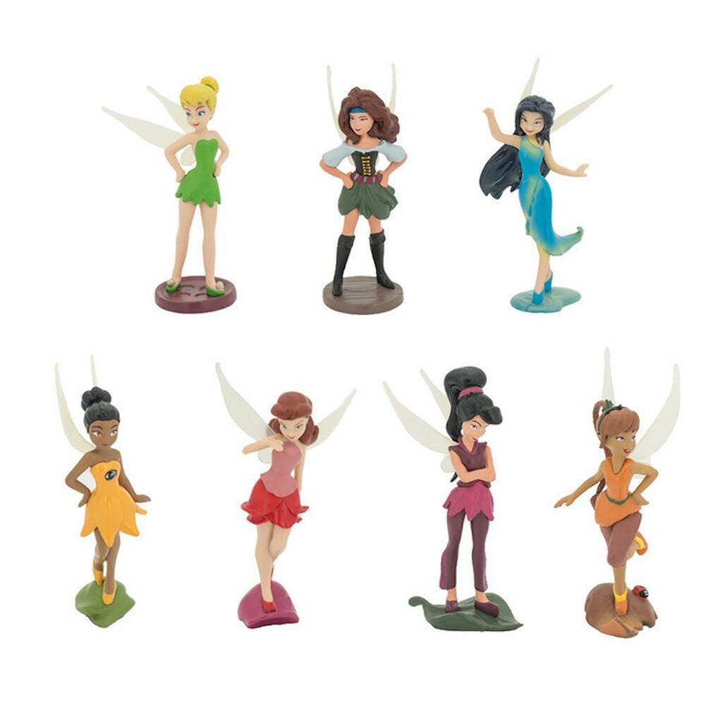 7 шт. Фигурка ангела-цветка, игрушка, красивая аниме-кукла, коллекционная модель