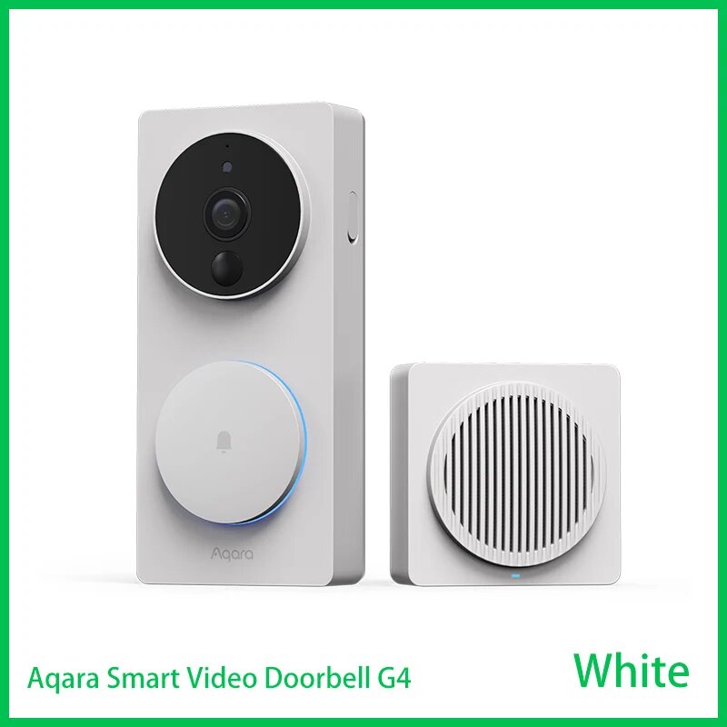 Aqara Smart Video Doorbell G4 1080P White