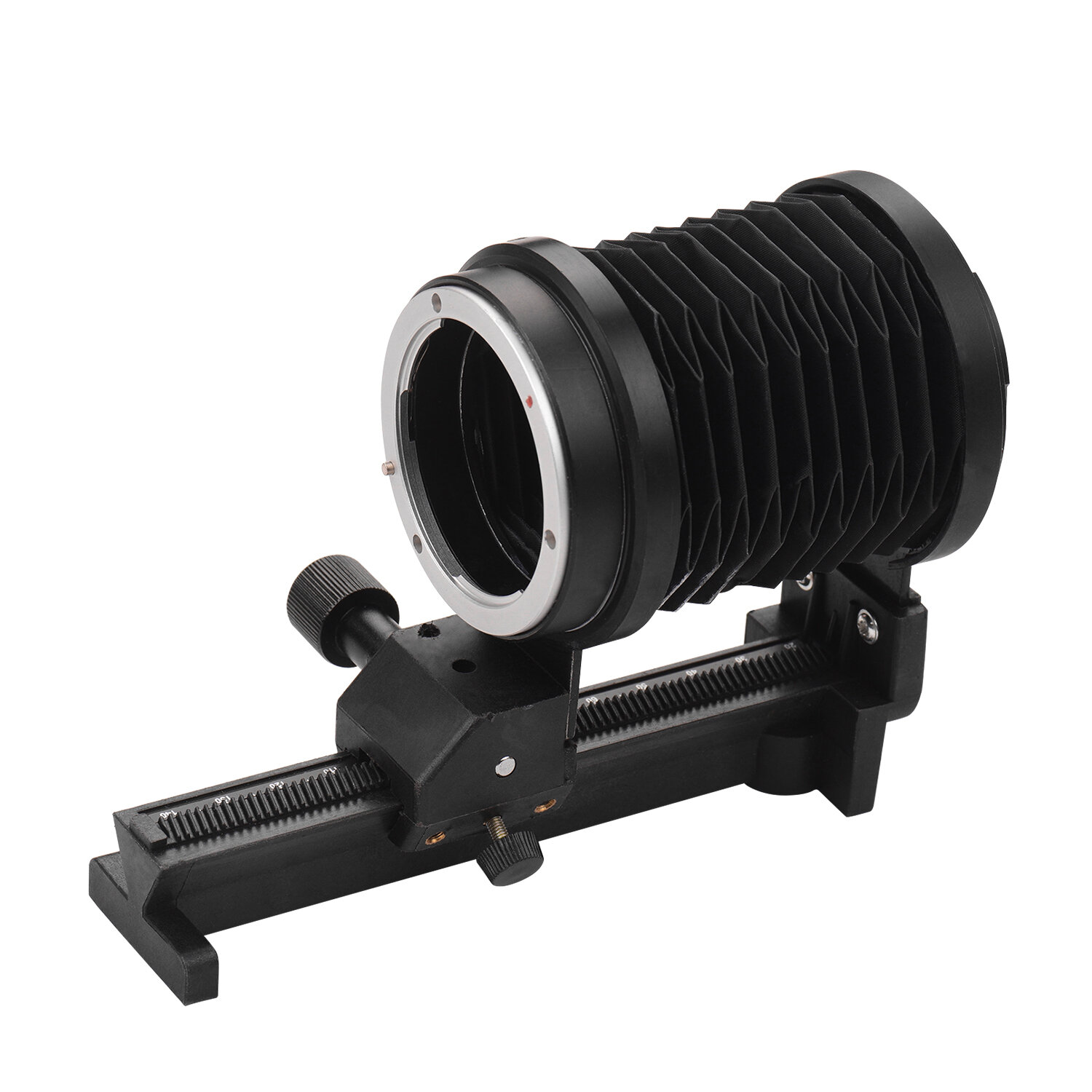 Macro Extension Bellows для камер Sony NEX E-Mount Lens DSLR SLR, адаптер для фокусировки, материал Пластик и Алюминиевый сплав, размер изделия 15*7*11 см, вес изделия 254 г, размер упаковки 15.5*12*8 см, вес упаковки 304 г, в комплект входят 1 Macro