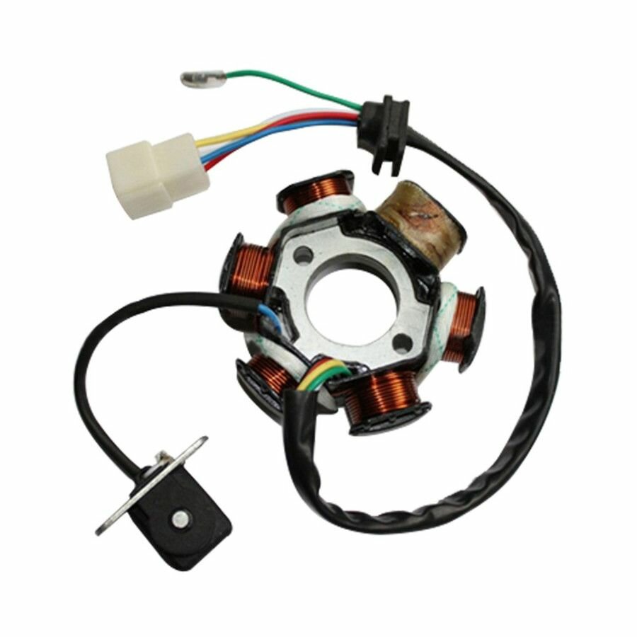 6 Полюсов 5 Проводов С Полуволновым Зажиганием, Статор Магнето Для Gy6 50Cc 70Cc 90Cc 110Cc 125Cc Atv Quad Pocket Bike K079-004