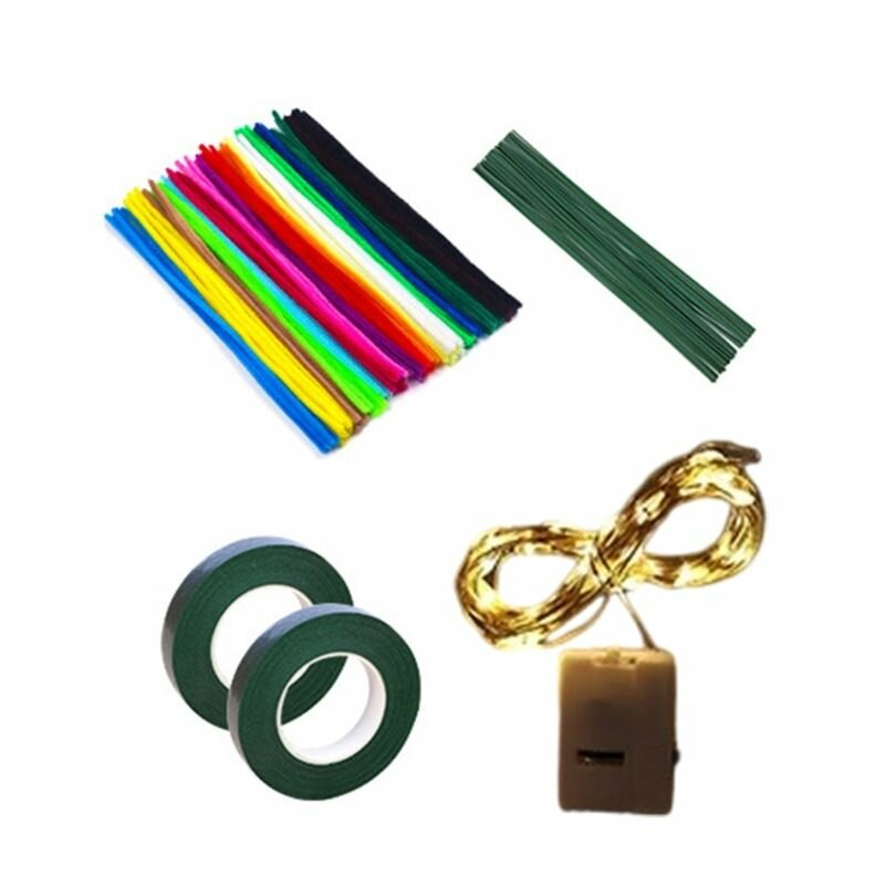 Упаковка из 20-цветного разноцветного фейерверка, скручивающего палочку для облачной лампы