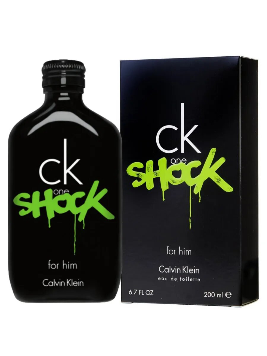 Calvin Klein CK One Shock For Him 200 мл оригинал туалетная вода