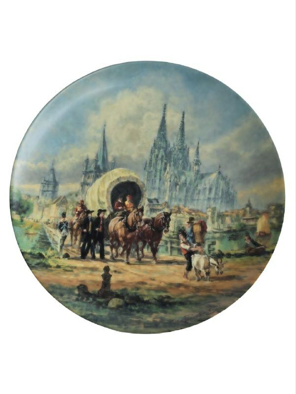 Тарелка декоративная "Кёльнский собор" Германия