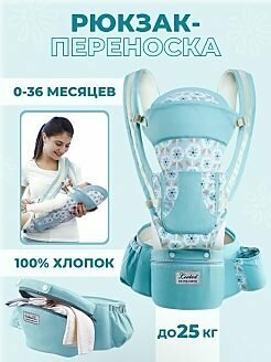 Эргорюкзак Leotex для детей 0-36 месяцев, хипсит с 4 положениями переноски