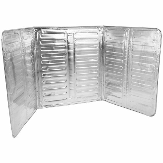 Vetta Экран защитный от брызг, 32,5х84см, алюминий (438-209)