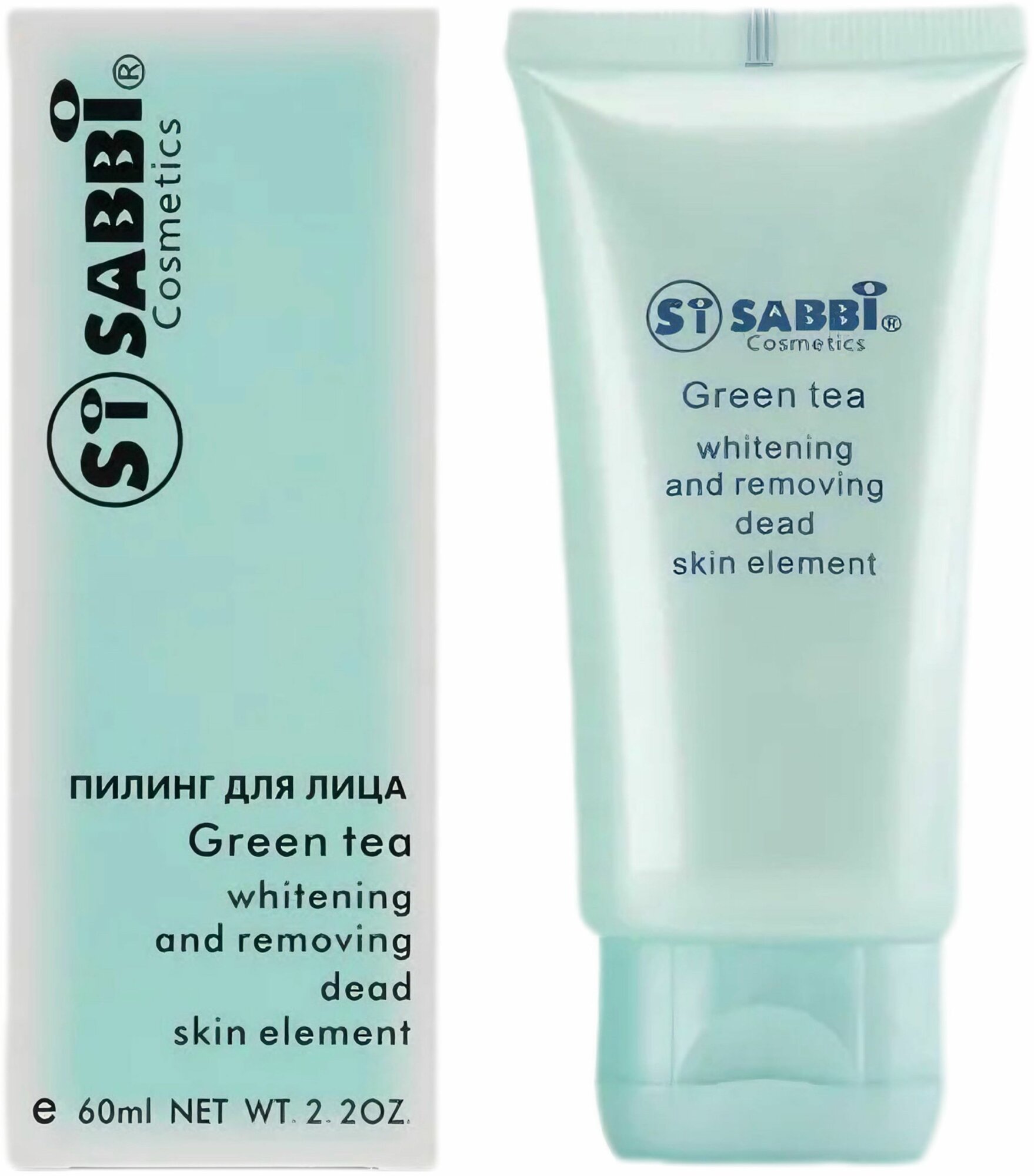 SABBI Пилинг-скатка Tea с экстрактом зеленого чая, Peeling Gel, 60 мл