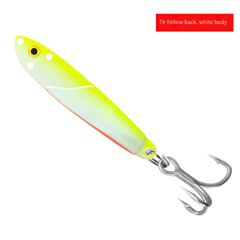 VIB Metal Jig 15г, Светло-желтый, 7