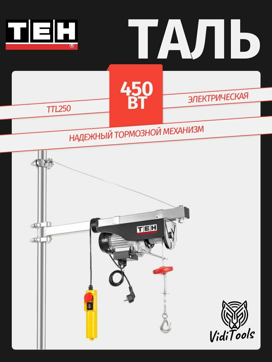 Таль электрическая TEH TTL250
