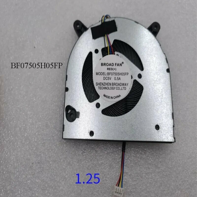 Подходит Ноутбук вентилятор BF08005H05FP 7505 7506 5005 BROAD 6005 5008