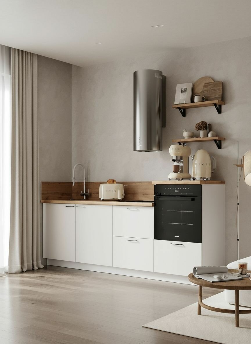 ARNIKA Кухонный гарнитур со столешницей Лизет 2,4м, цвет белый2, фасад пленка ПВХ