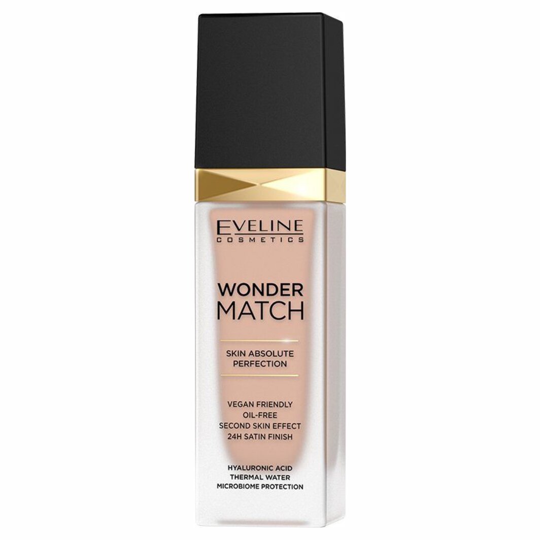 Тональная основа для лица Eveline Cosmetics Wonder Match, тон 35 beige