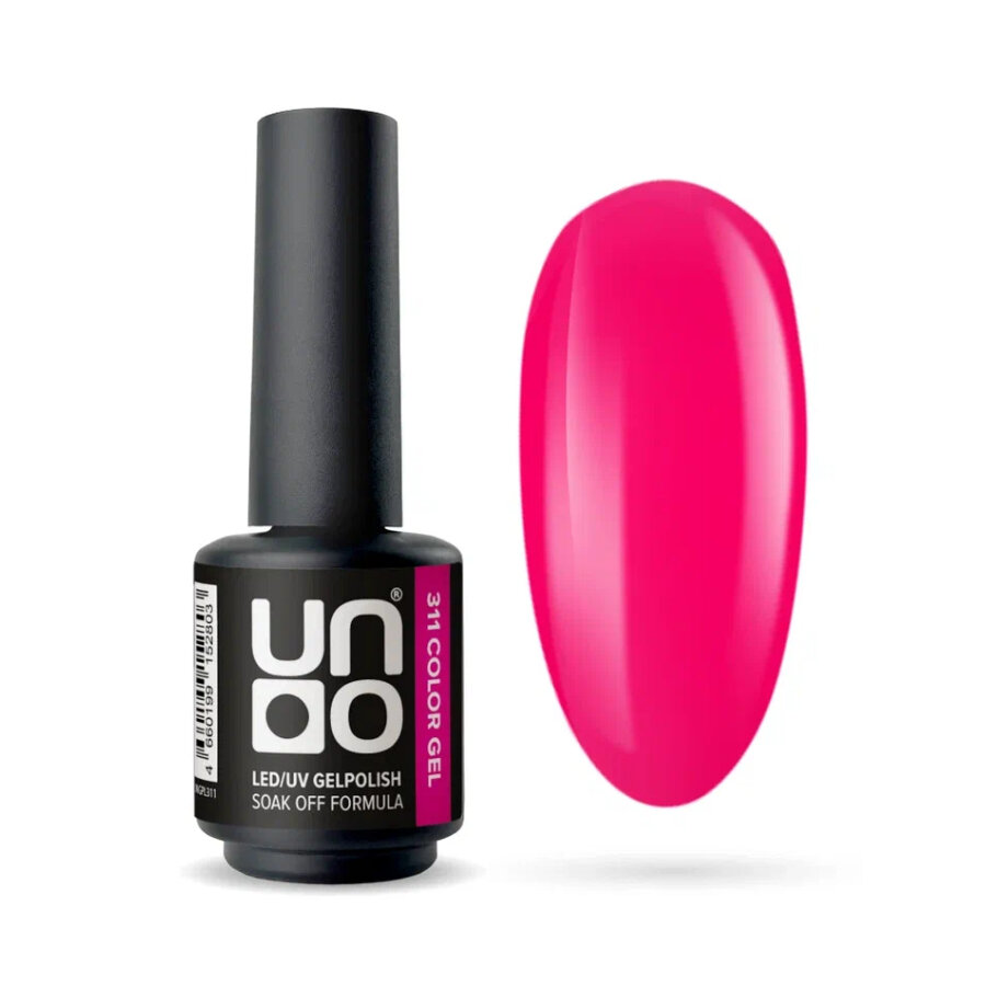 UNO, Гель-лак №311 Дикая орхидея - Wild Orchid, 8 г