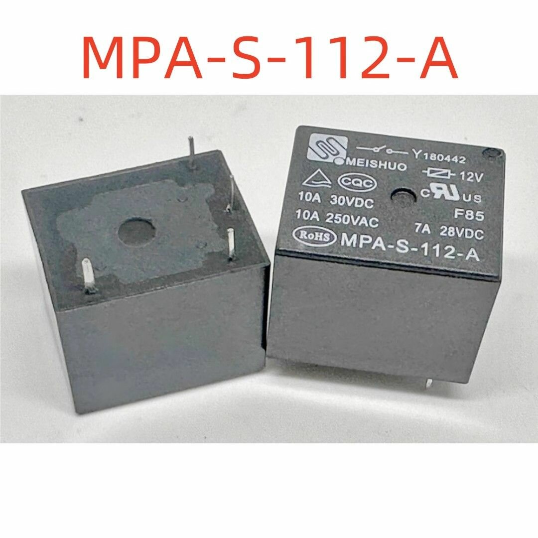 1 шт. Реле MPA-S-112-A 10A/12V 4-контактное силовое реле
