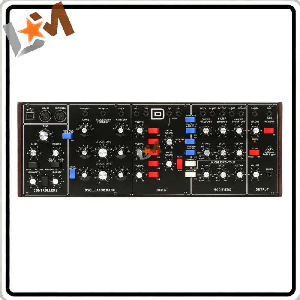 Аналоговый синтезатор BEHRINGER MODEL D