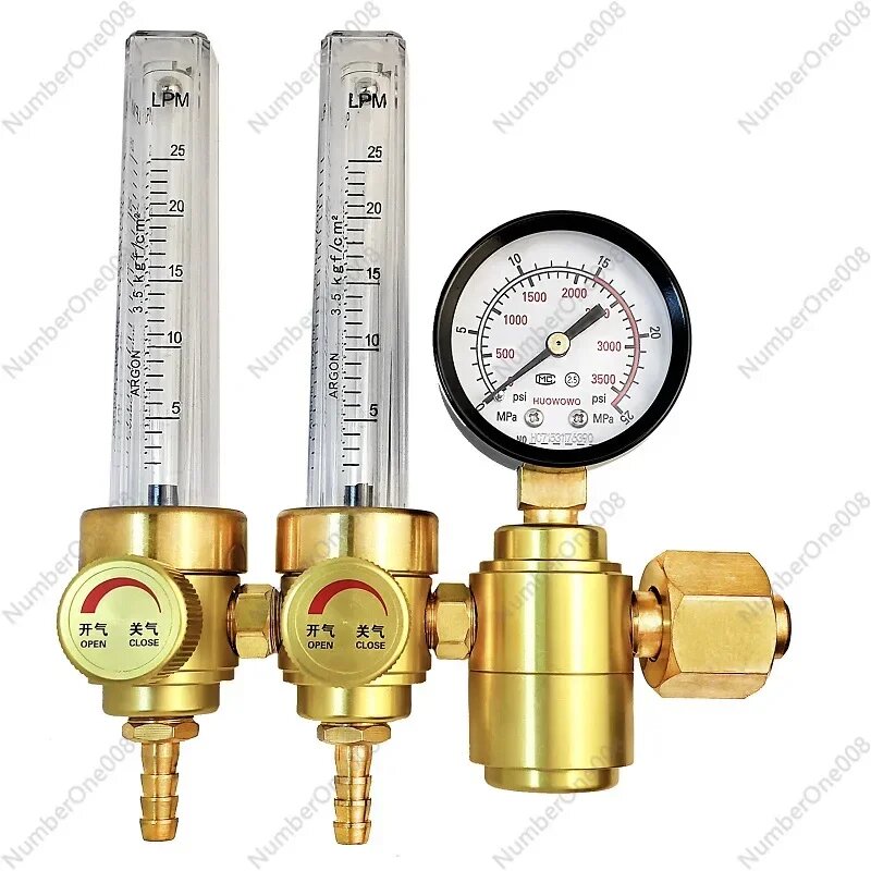 AR-121S Аргонометр с двойным расходом, аргоновый расходомер, редукционный клапан, сварка промышленных газовых клапанов