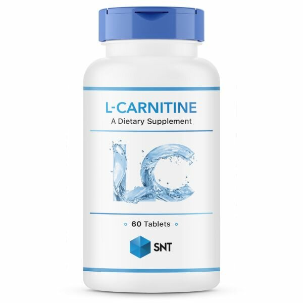 SNT L-Carnitine Tartrat 1000 mg / СНТ Л-карнитин Тартрат, 60 таблеток