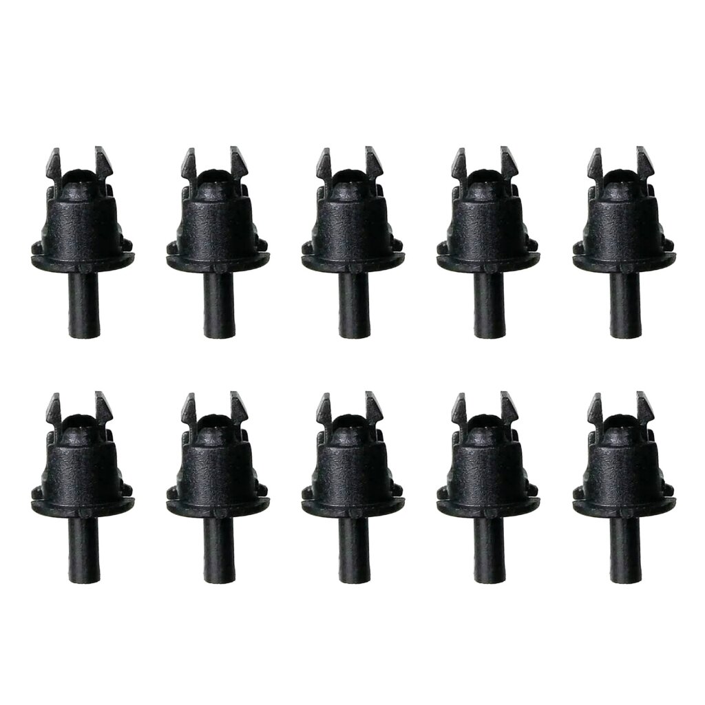 Зажим Для Уплотнительных Полосок Двери Автомобиля 3C0-837-975 Пластиковая Крепежная Заклепка Автомобильные Уплотнительные Полосы Фиксирующий Зажим Автомобильный Аксессуар