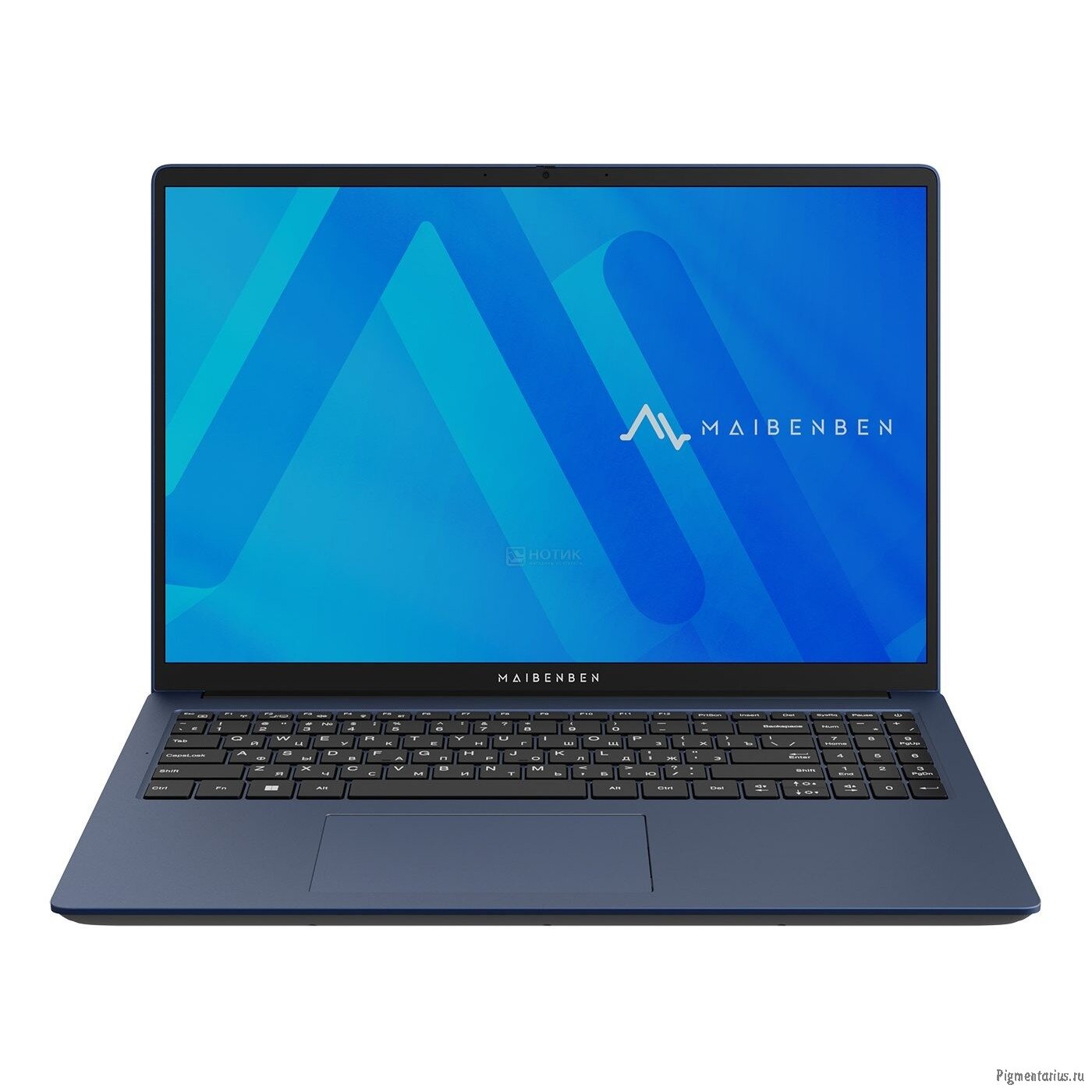 Maibenben M645 [M645FSB0LURE3] Blue 16" FHD IPS /R5-4600H/8Gb/512Gb SSD/Mouse+Pad/Linux}