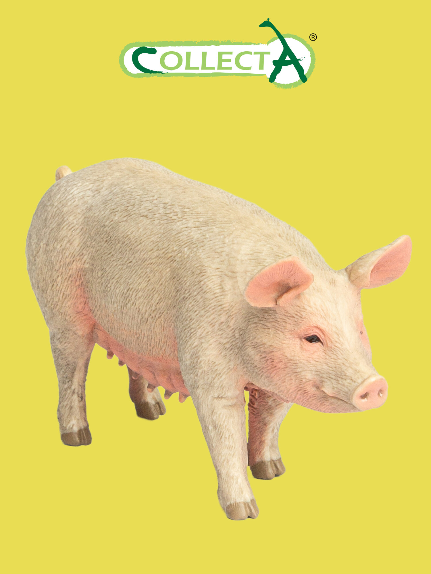 Фигурка животного Collecta "Свинья" коллекционная, высота 5 см, 88863b