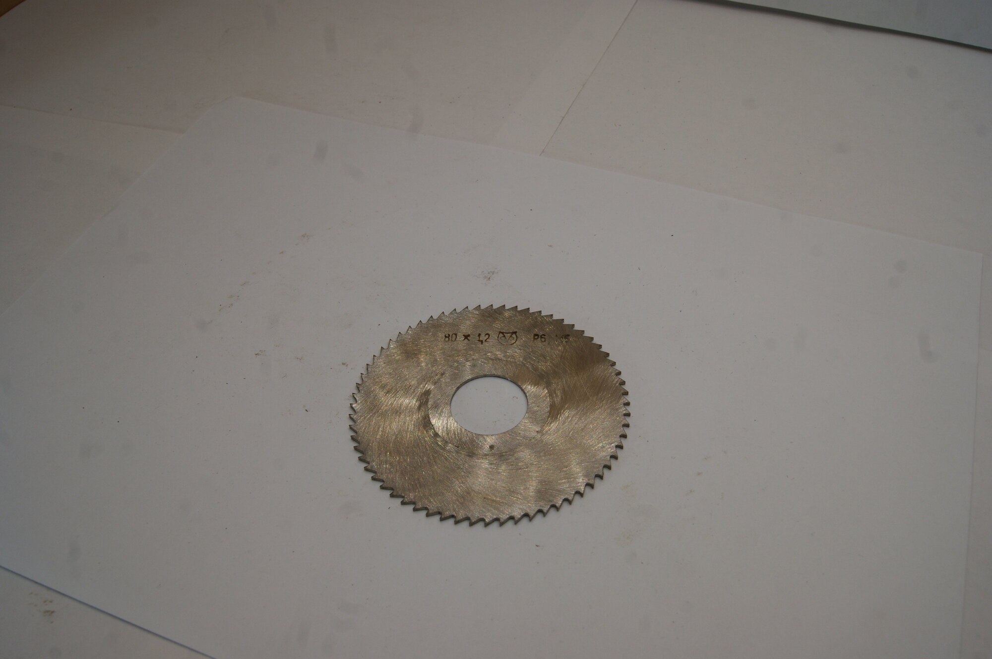 Фреза отрезная дисковая по металлу 80х1.2х22мм. z 64 Р6М5 СССР