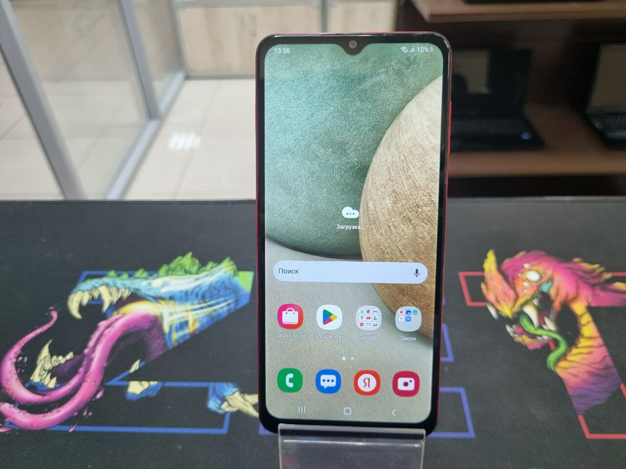 Смартфон Samsung Galaxy A12 4/64 ГБ RU, Dual nano SIM, красный