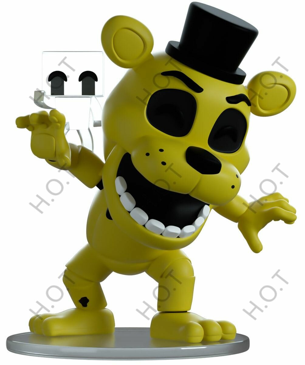 Youtooz: Haunted Golden Freddy, небольшие скульптуры, игровые коллекционные фигурки IP.(Без упаковки)