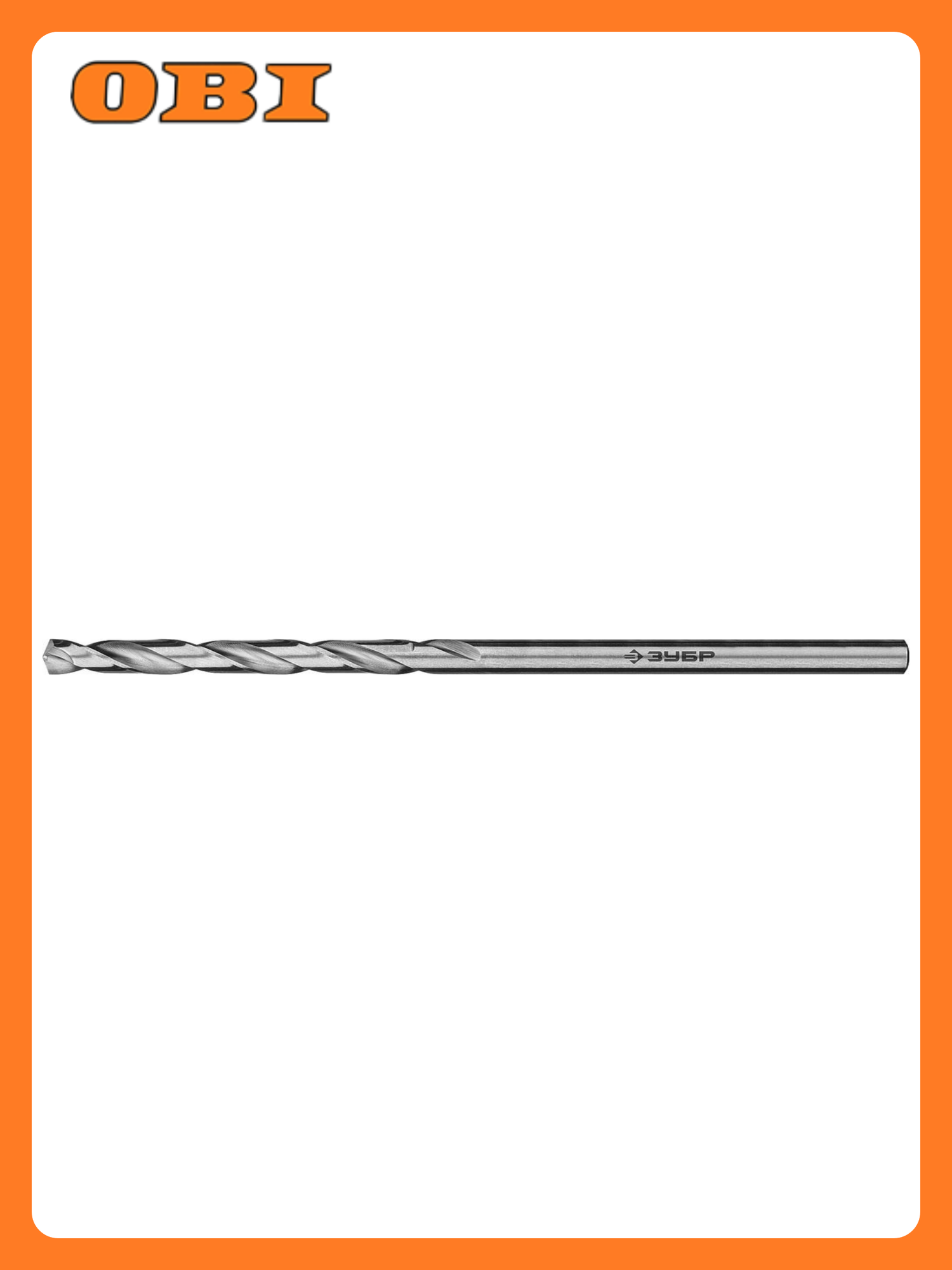 Сверло по металлу ЗУБР hss 2.0х49 мм (29625-2)