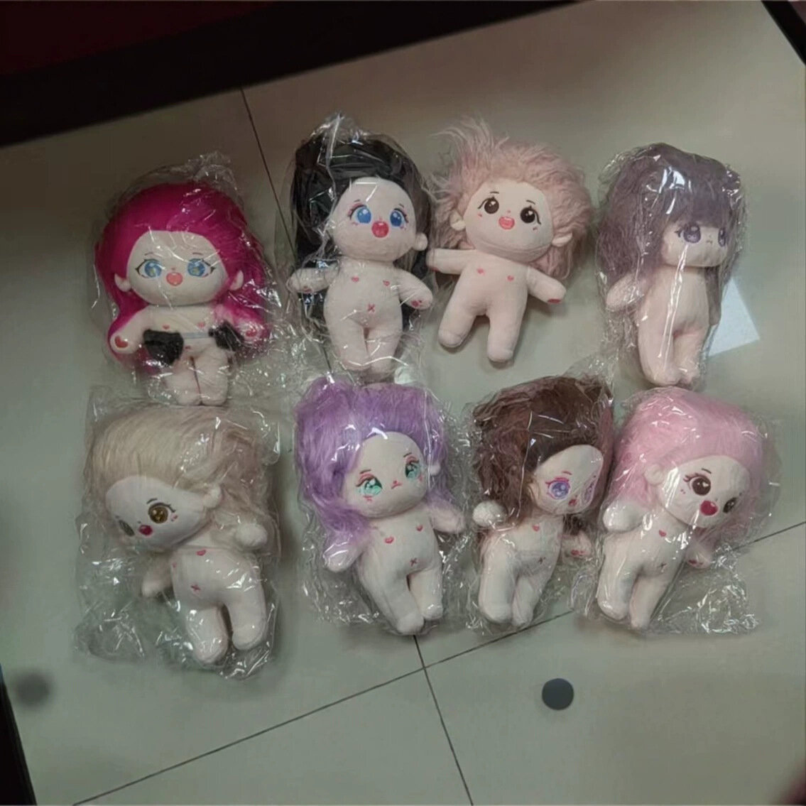 20-сантиметровая пушистая хлопковая кукла, кукла без каркаса, голая кукла, простая голая кукла