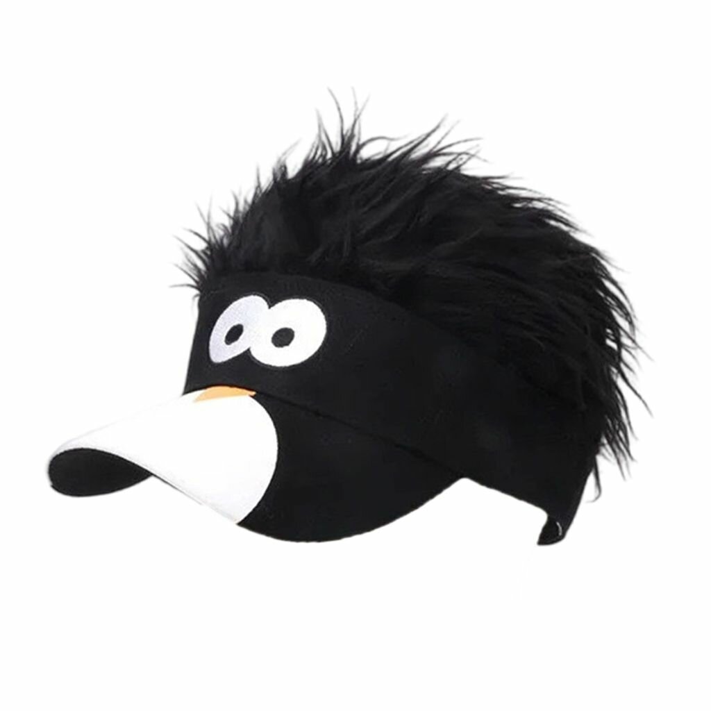 Новая бейсболка-парик для родителей и детей-черная стабилизирующая