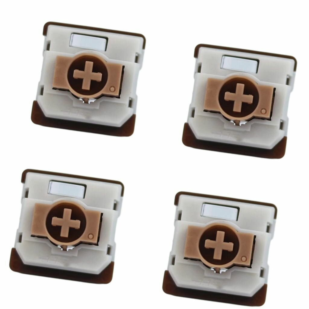 4 Клавиатура GATERON 2.0 short axis KS-33 axis-шоколадная ось