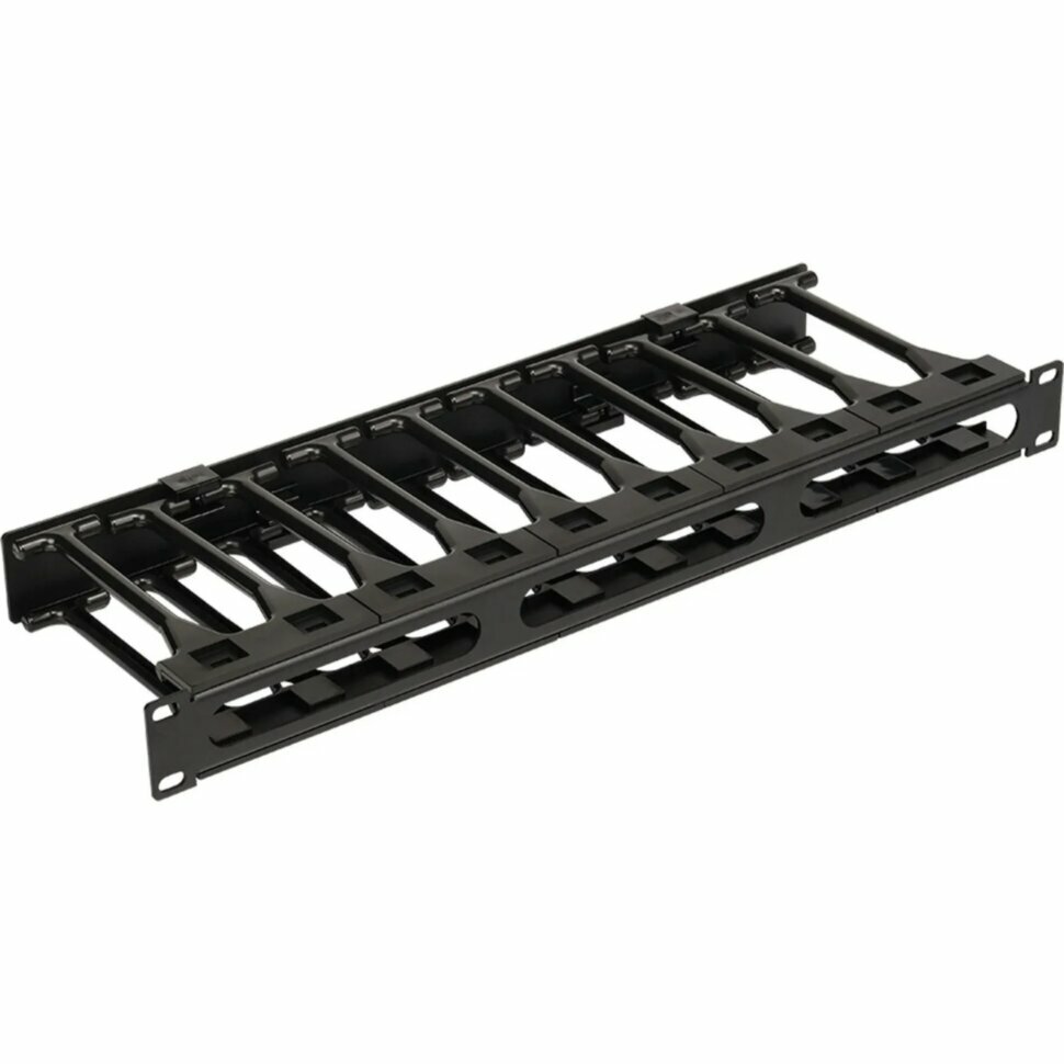 Кабельный органайзер 19 LANMASTER LAN-ORG-PF/S-1U, 2414861