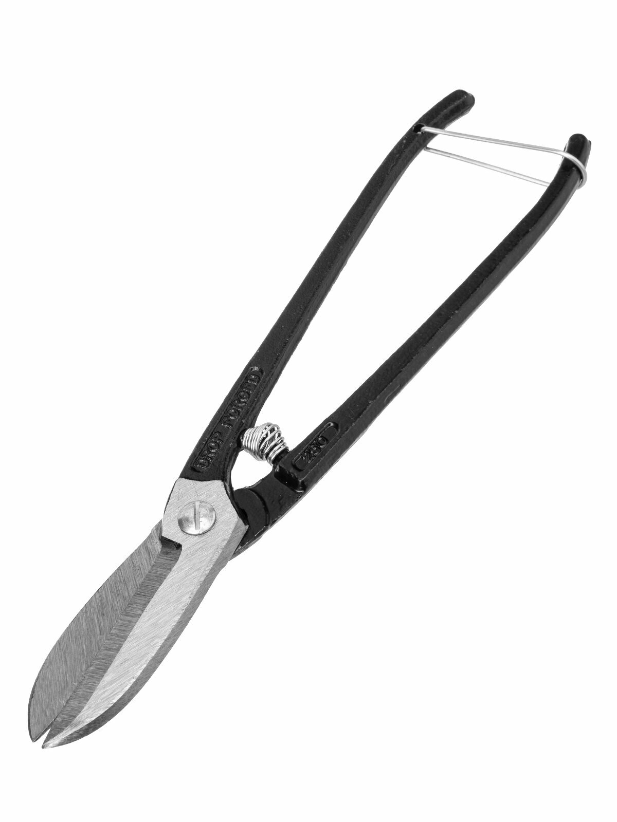 Ножницы по металлу ручные Sparta, 250 мм, пряморежущие, толщина до 0.6 мм, углеродистая сталь, фиксатор лезвий, 783135