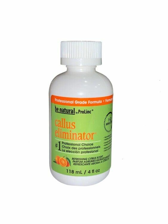 Средство для удаления натоптышей Be Natural Callus Eliminator, с апельсиновым ароматом 118 мл