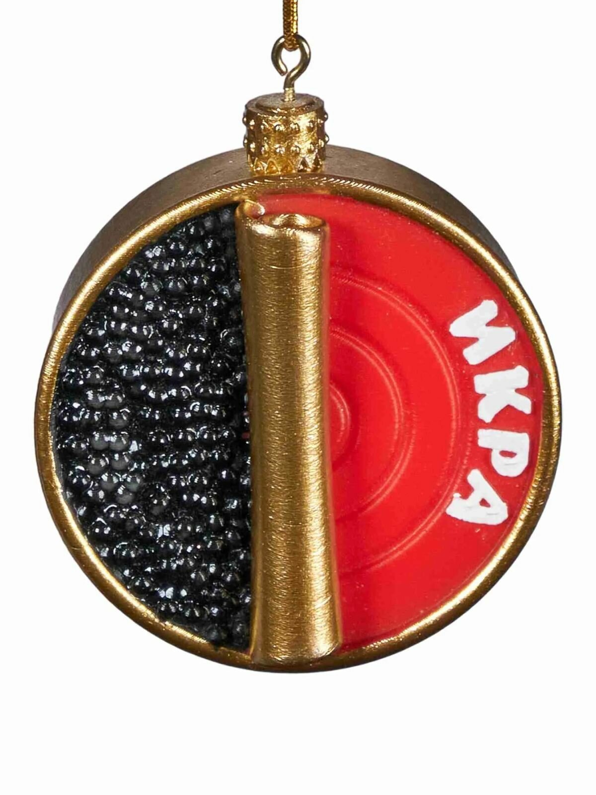 Украшение новогоднее Феникс подвесное, "Икра", полистирол, 6.5х3х7.5 см (95335)