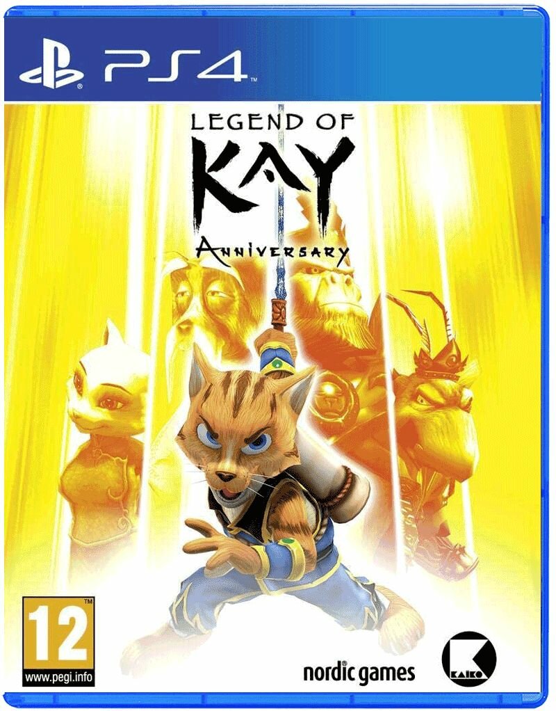 Игра Legend of Kay Anniversary для PS4 (Английская версия)