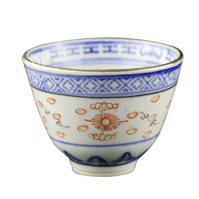 Чайная чашка сине-белая Jingdezhen, цвет small