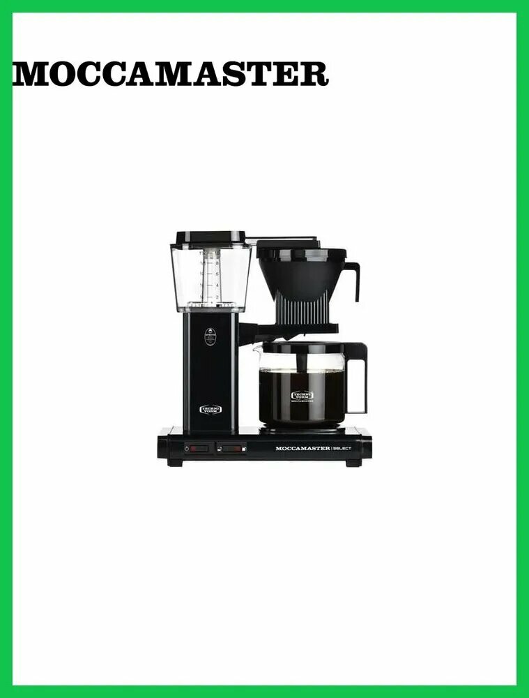 Moccamaster Кофеварка капельная KBG 741 Select, черный