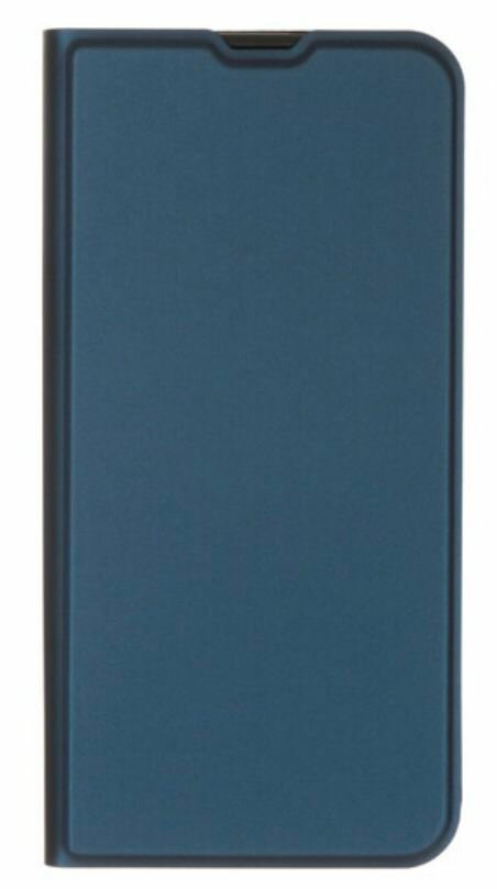 Чехол книжка для Honor X8 синяя, подставка / Чехол на Хонор Х8 синий, защитный, с подставкой