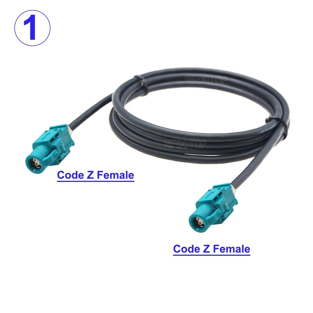 Кабель Code Z Female, 4M пина, голубой