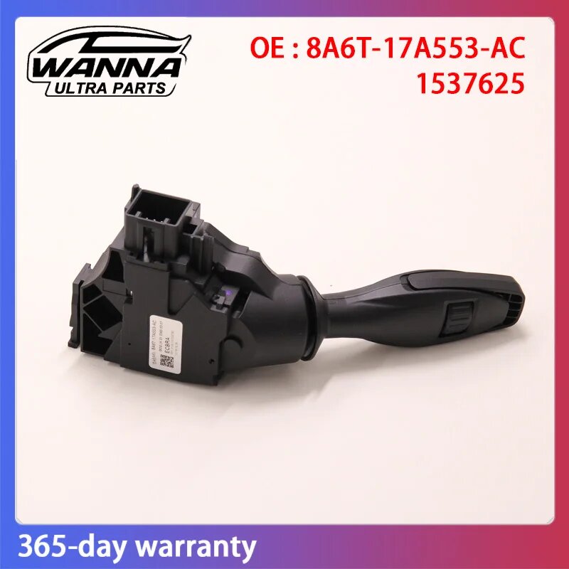 OE качество 8A6T17A553AC 1537625 переключатель управления стеклоочистителем для Ford Fiesta Ecosport 2008-2012 2013 2014 2015 2016 2017-2019