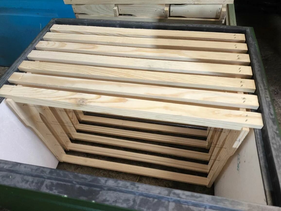 Рамки пчеловодческие Дадан, сосна, 50 шт, 47 см х 30 см х 2,5 см